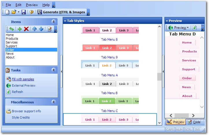 CSS Tab Designer - libellules.ch CSS Tab Designer - libellules.ch